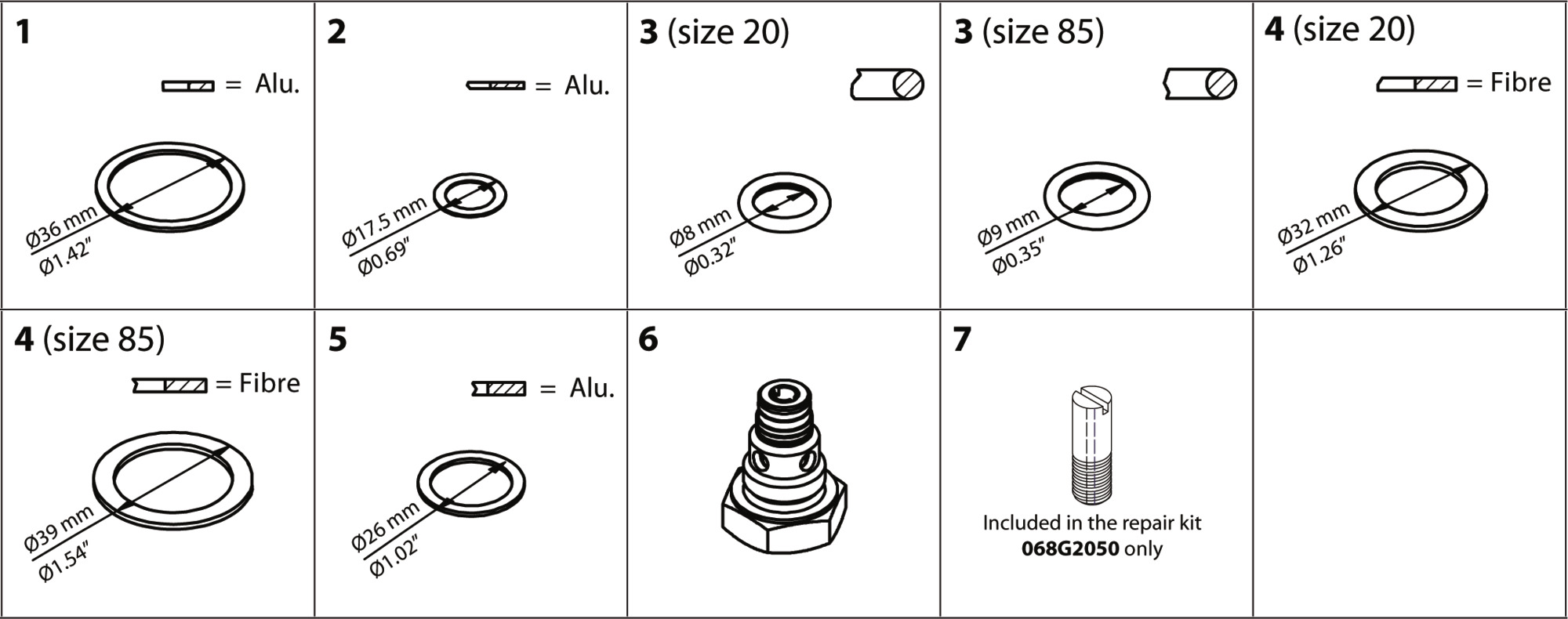 2 TR Orifice - HVAC, Air Conditioning Spare Parts Suppliers ...