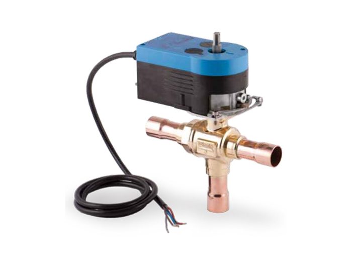 Castel 3 Way Motorised Valve With Ball Shutter 7/8 24V - HVAC, Air ...