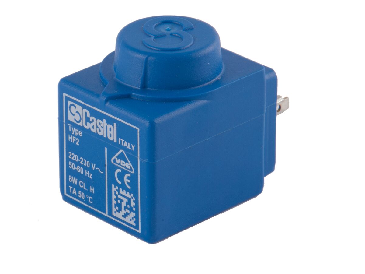 Castel Solenoid Coil 240VAC HM2/9300/RA7 - HVAC, Air Conditioning Spare ...